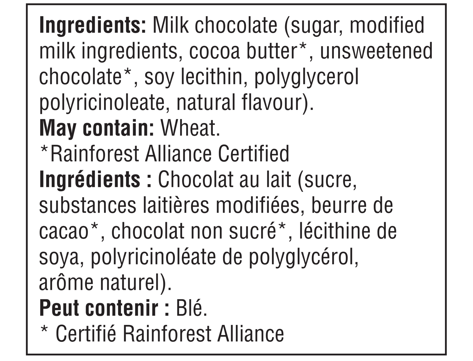 AERO® May Contain Wheat FAQ